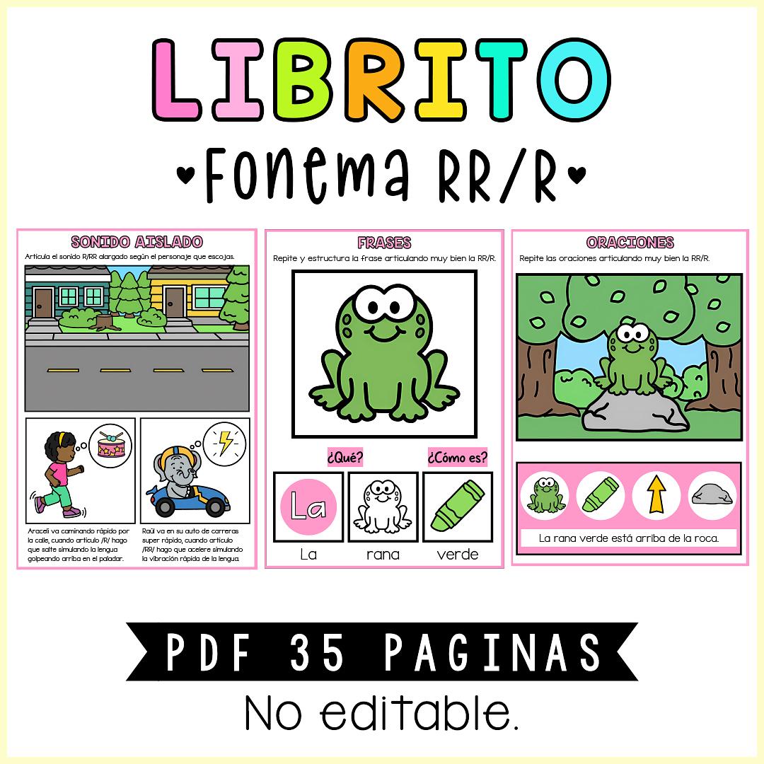 LIBRITO FONEMA R | salduu.com