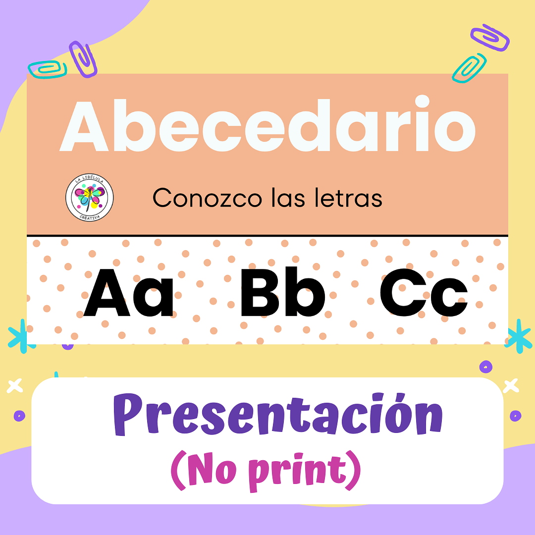 Spanish Alphabet ABC Letters PowerPoint Abecedario Letras Presentacion ...