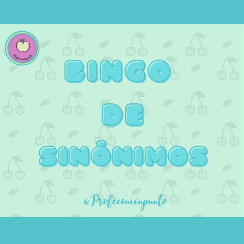 Bingo de sinónimos | salduu.com
