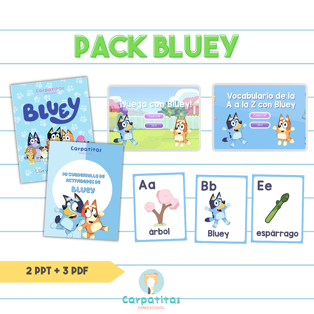 Mega Pack de Bluey | salduu.com