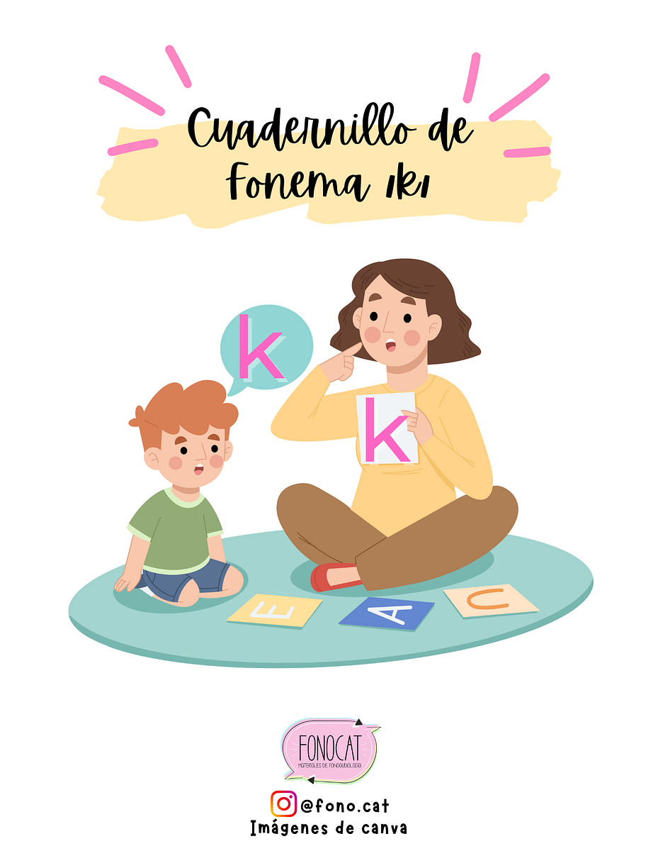Cuadernillo de Fonema k | salduu.com