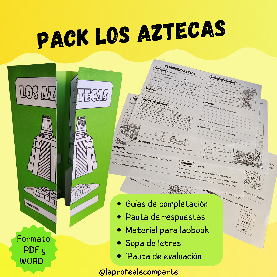 PACK LOS AZTECAS | salduu.com