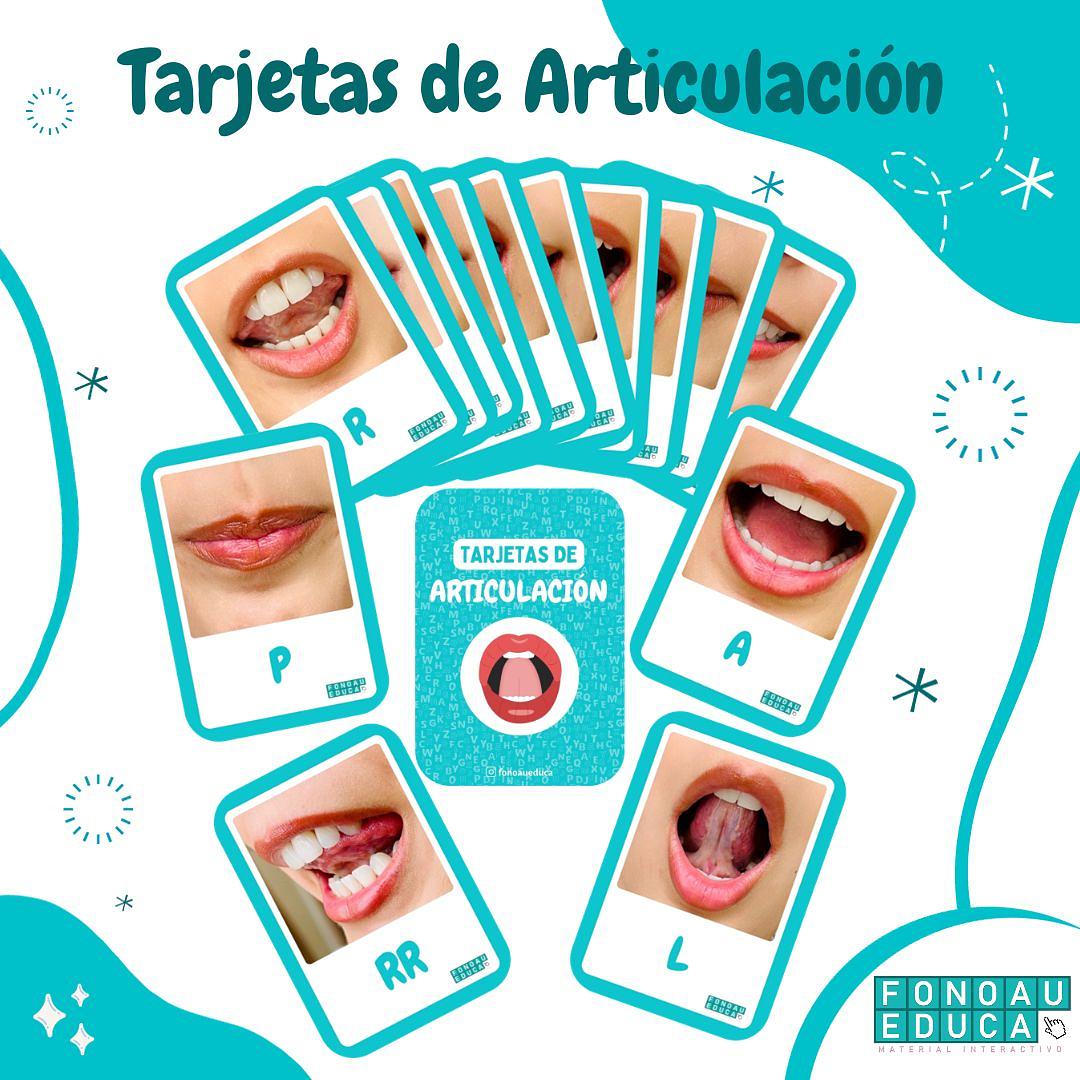 Tarjetas de Articulación | salduu.com