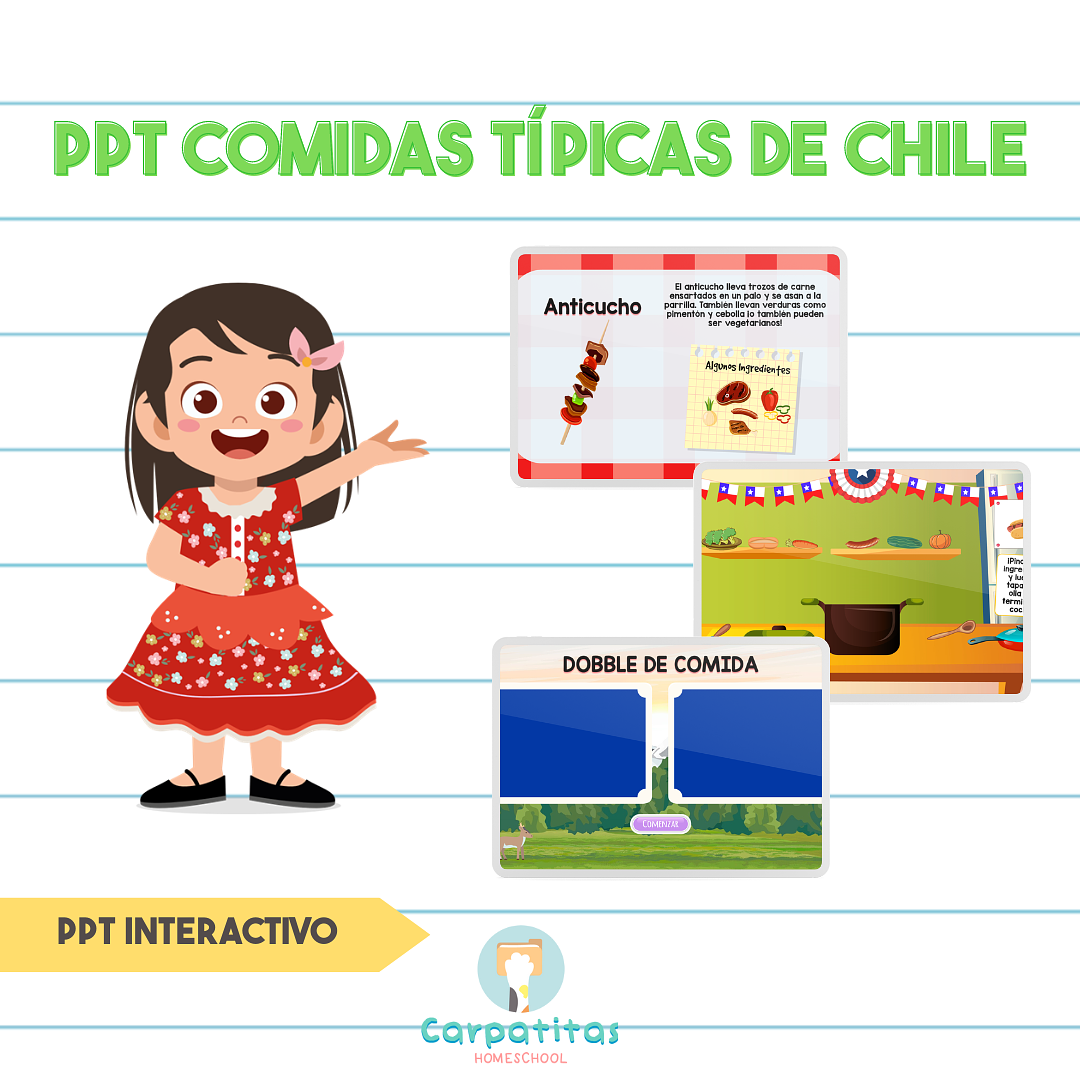 Comidas Típicas de Chile Para Niños | Fiestas Patrias Chile | salduu.com