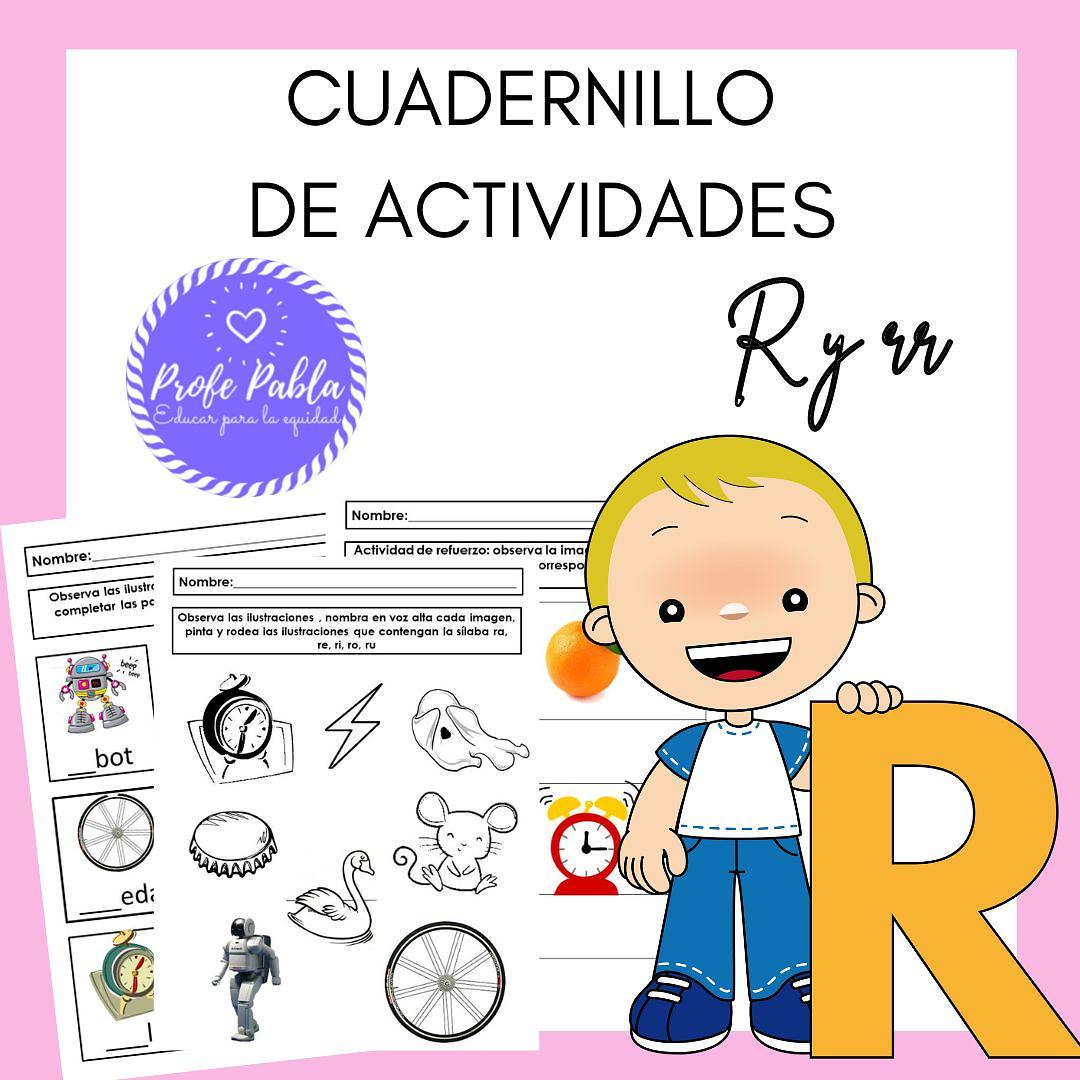 Cudernillo de actividades R y rr | salduu.com