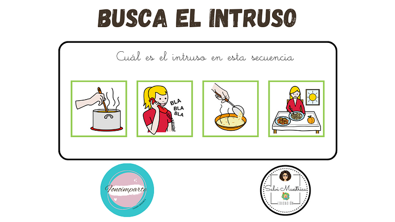Busca el Intruso | salduu.com