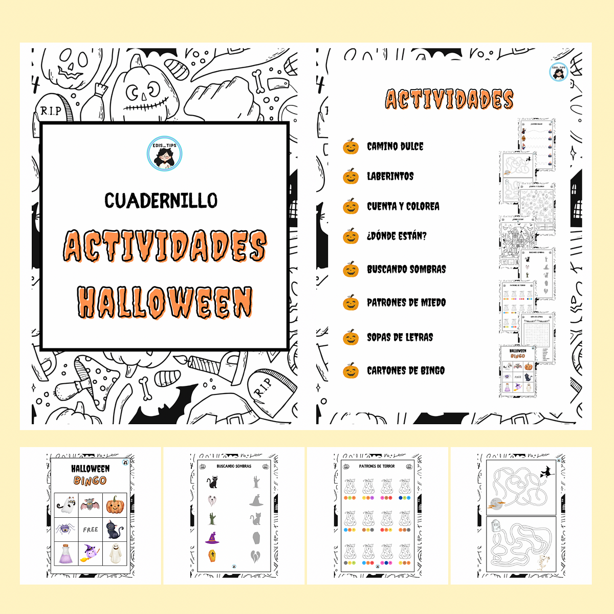 CUADERNILLO HALLOWEEN 2022 | salduu.com