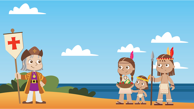 Trabajar el Descubrimiento de América o Encuentro de Dos Mundos con los ...