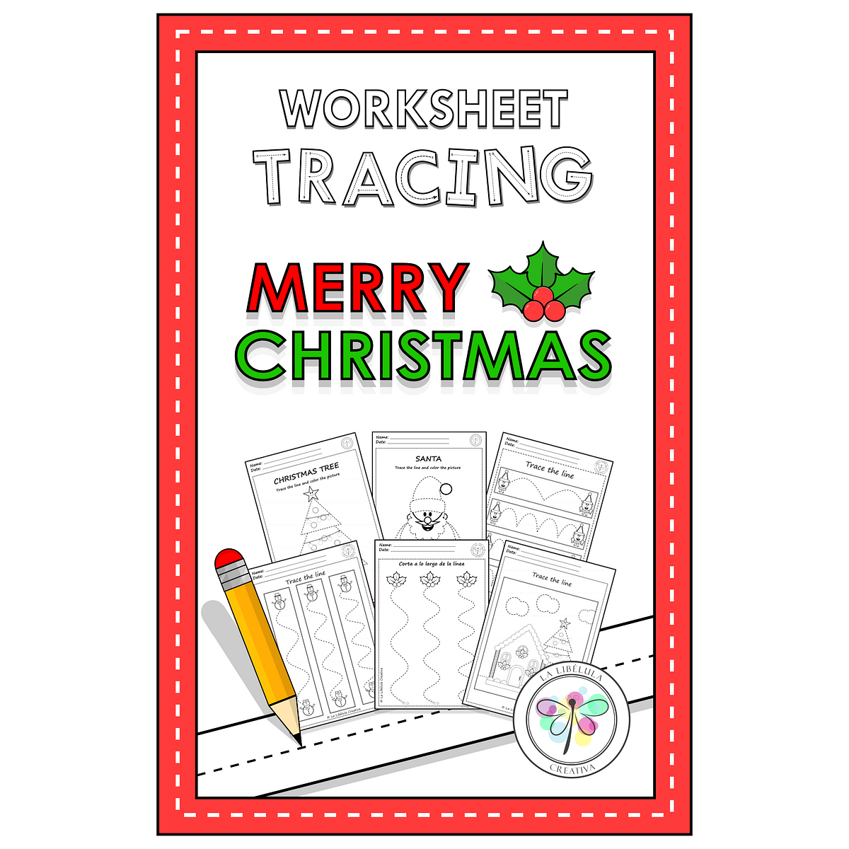 Worksheets Tracing Activities Christmas Santa Fine Motor | salduu.com