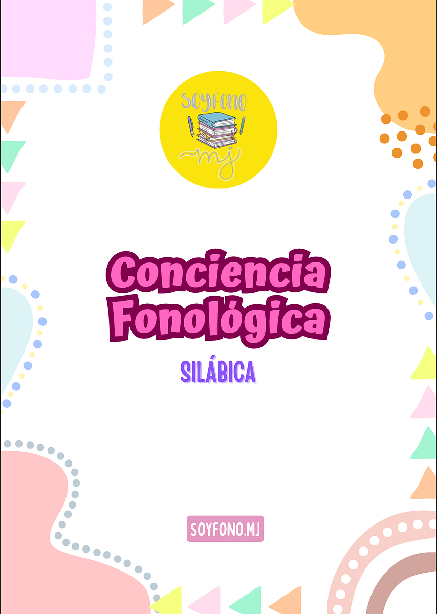 CUADERNILLO CONCIENCIA FONOLÓGICA - SILÁBICA | salduu.com