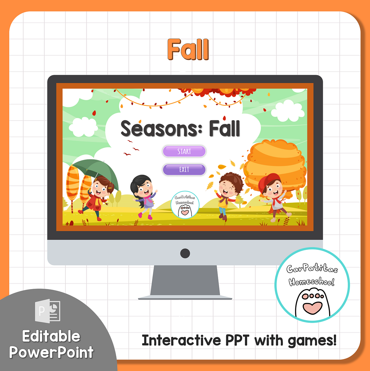 Fall | Otoño en Inglés | salduu.com