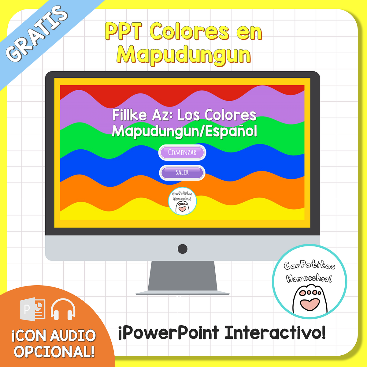 PPT Gratis: Colores en Mapudungun | salduu.com