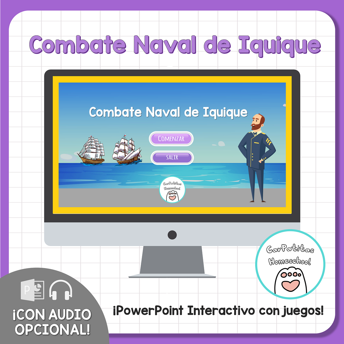 Combate Naval de Iquique Para Niños | salduu.com