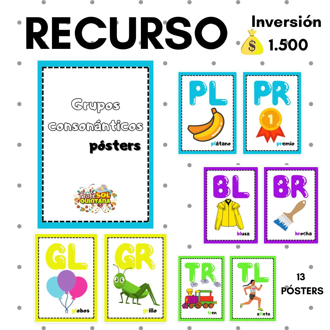 SET GRUPOS CONSONÁNTICOS | salduu.com