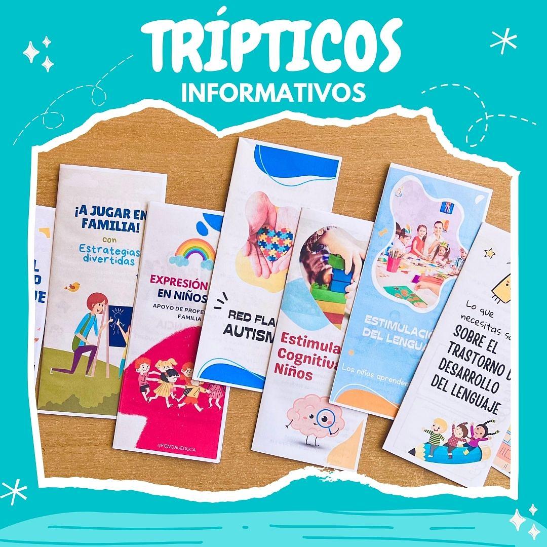 Set: Trípticos Informativos | salduu.com